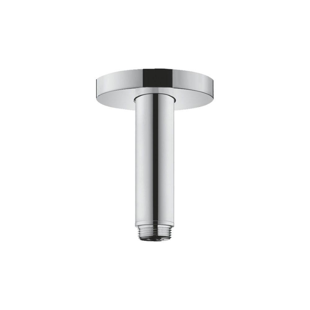 זרוע מהתקרה 100 מ"מ לראש מקלחת כרום 27393000 HANSGROHE - טאגור סנטר