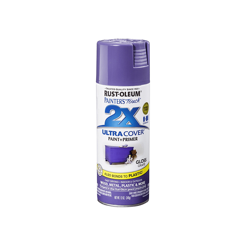 ספריי צבע 2X + פריימר- סגול מבריק - טאגור סנטר